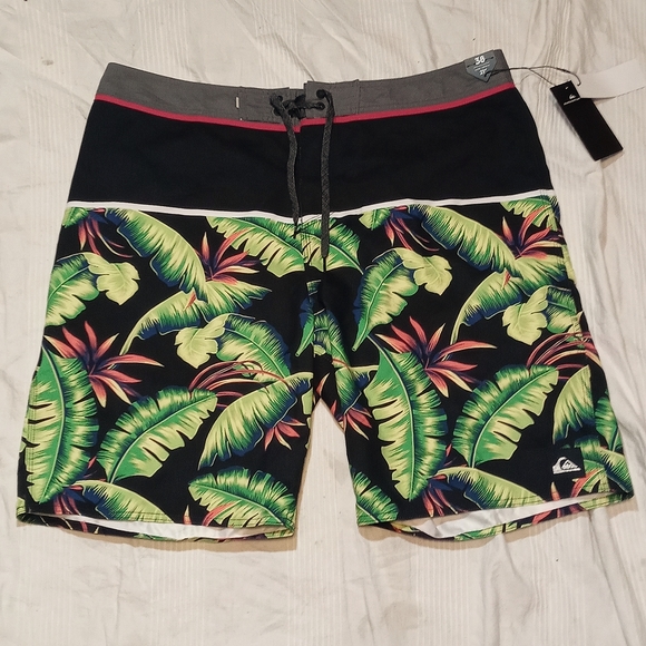 Quiksilver | Swim | Nwt Quicksilver Board Shorts Mens 38 36 34 Long ...